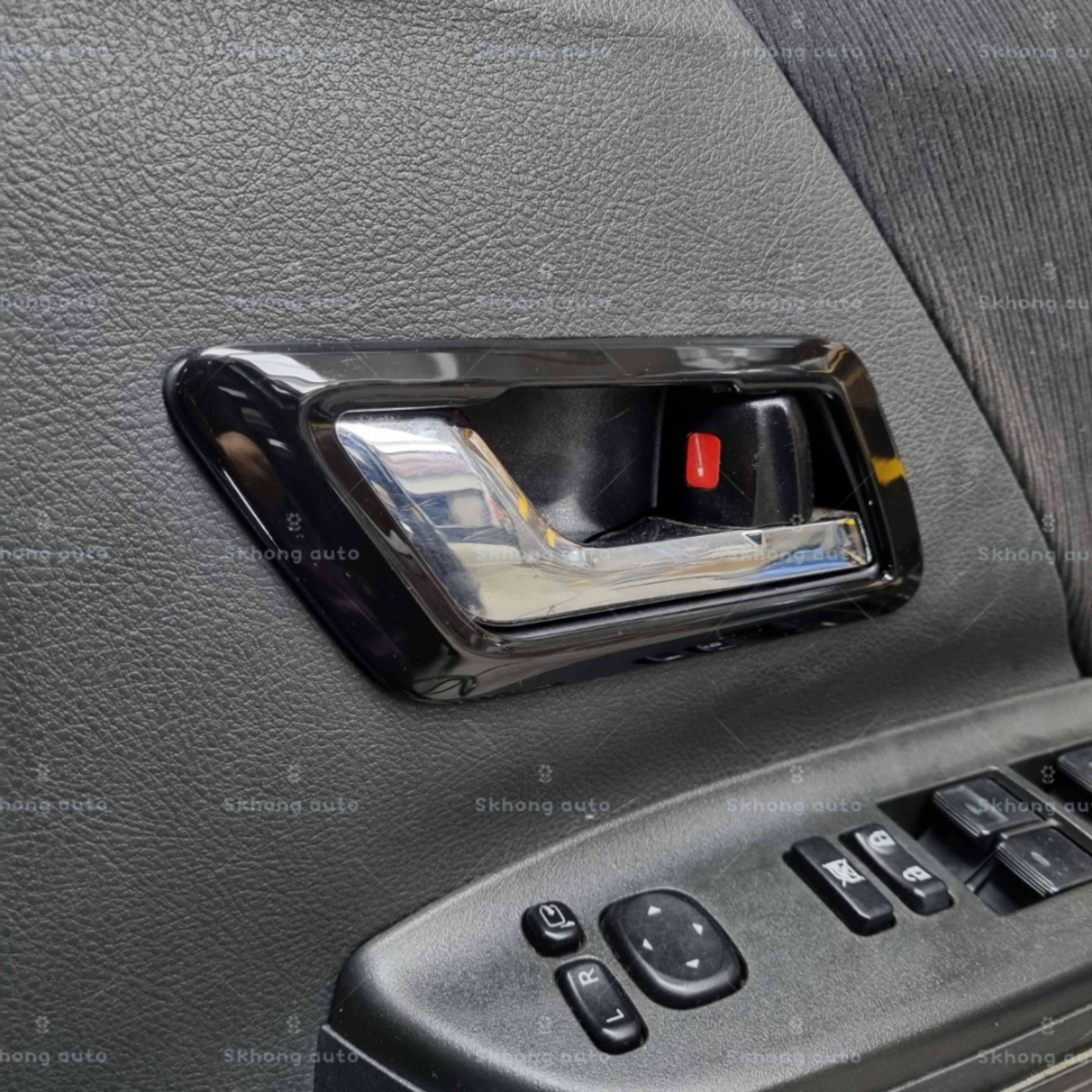 Toyota alphard vellfire anh20 2008-2014 car carbon fiber indoor handle ...