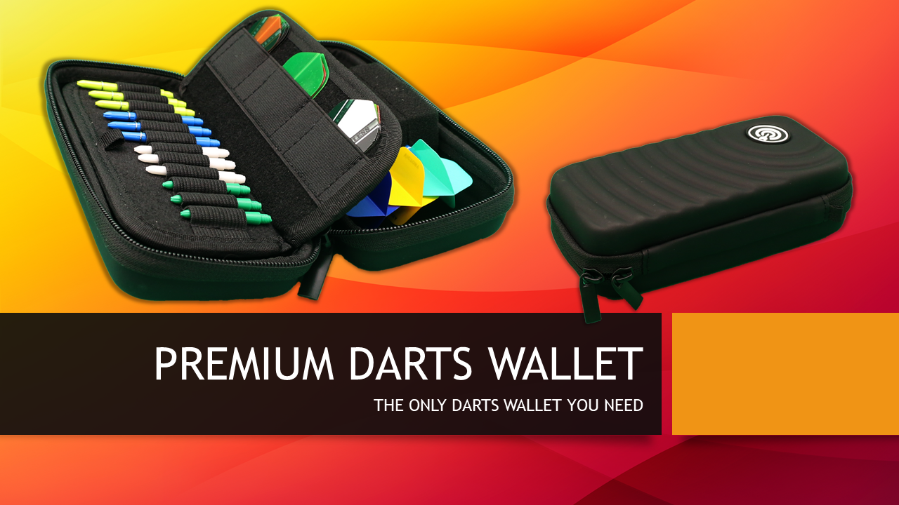 Premium Darts Wallet Dart Box Hard Case Dart Bag Dart Case Casing ...