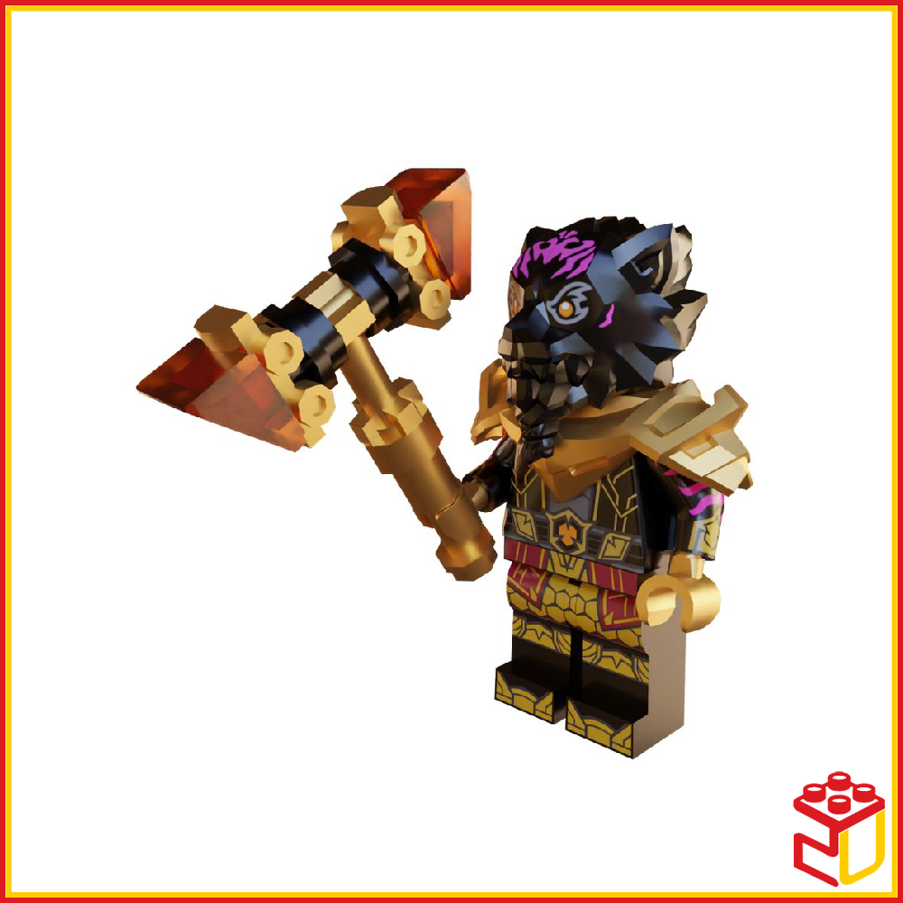 (Ready Stock) Njo812 71796 Lego Ninjago Lord Ras with his hammer ...