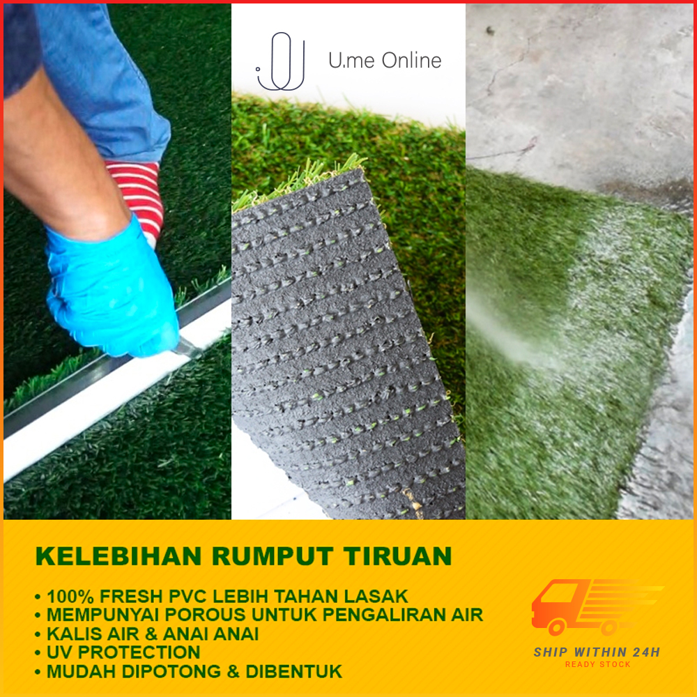 U.me Artificial Synthetic Turf for Kindergarten Plastic Runway Fake ...