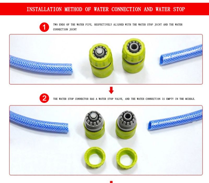 Plastic Water Tap Universal Adapter 1/2" Pipe Quick Connector Micro ...