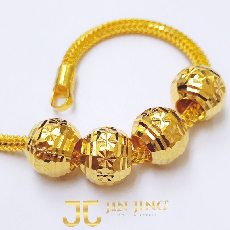 PDR BEADS EMAS 916 0.64g/0.65g/0.72g/1.14g | Shopee Malaysia