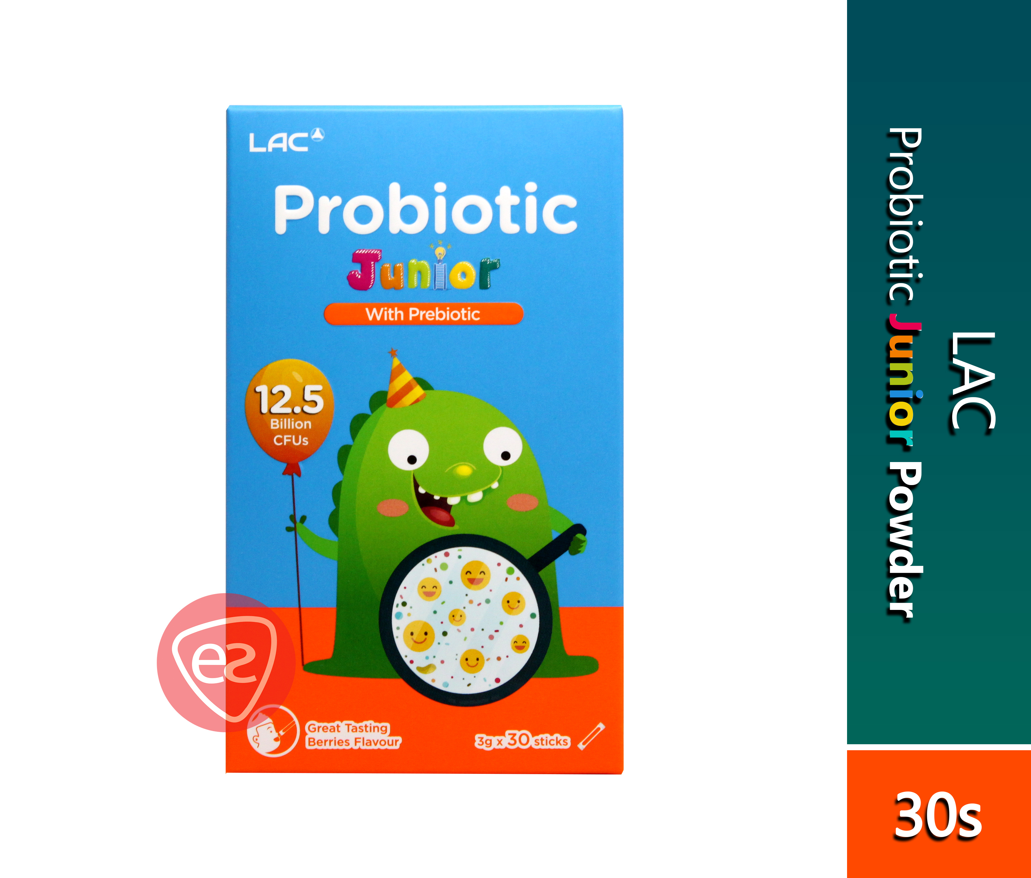 LAC Probiotic Junior With Prebiotic (12.5 Billion CFUs) (Jelly 15g x 30 ...