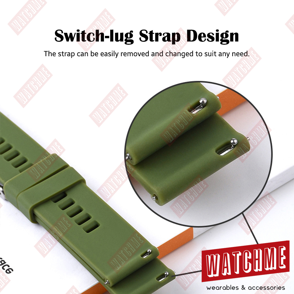 Nothing CMF Watch Pro 2 / Watch Pro Strap, Sporty Style 22mm, Thick ...