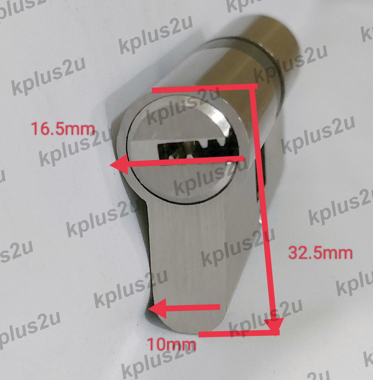Anti-Theft 60mm Heavy duty Cylinder Lock Key Lock Bullet Lock Thumb ...