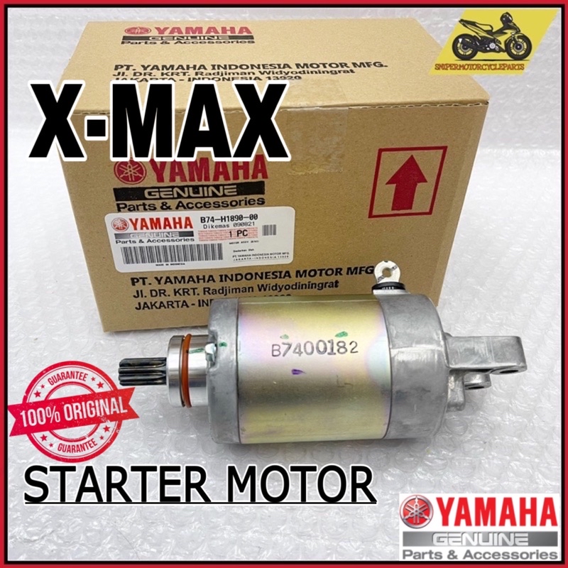 [100% ORI] X-MAX 250 XMAX 300 X MAX STARTER MOTOR CVT STARTER ORIGINAL ...