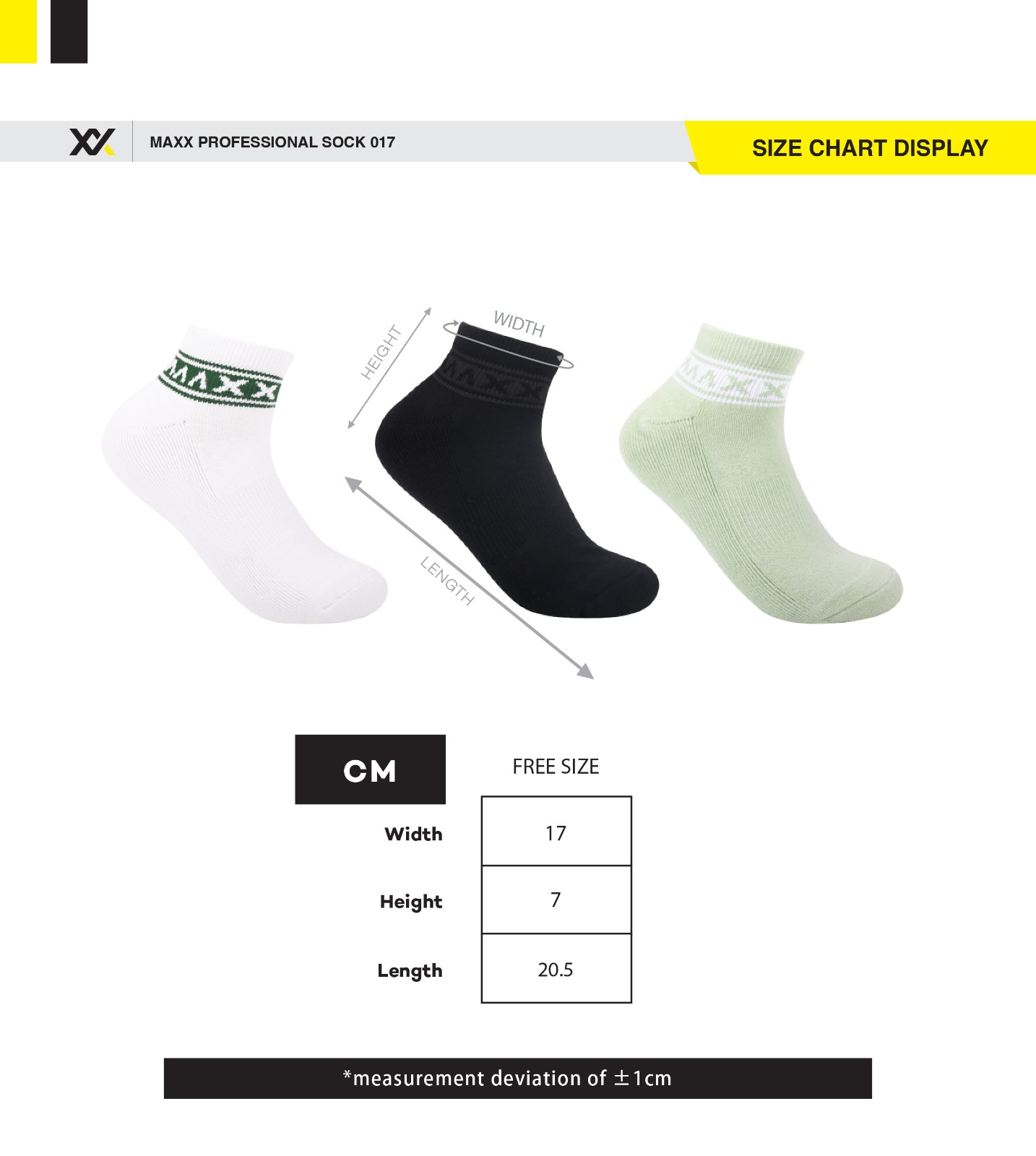 Maxx Professional Sock 017 C | Shopee Malaysia