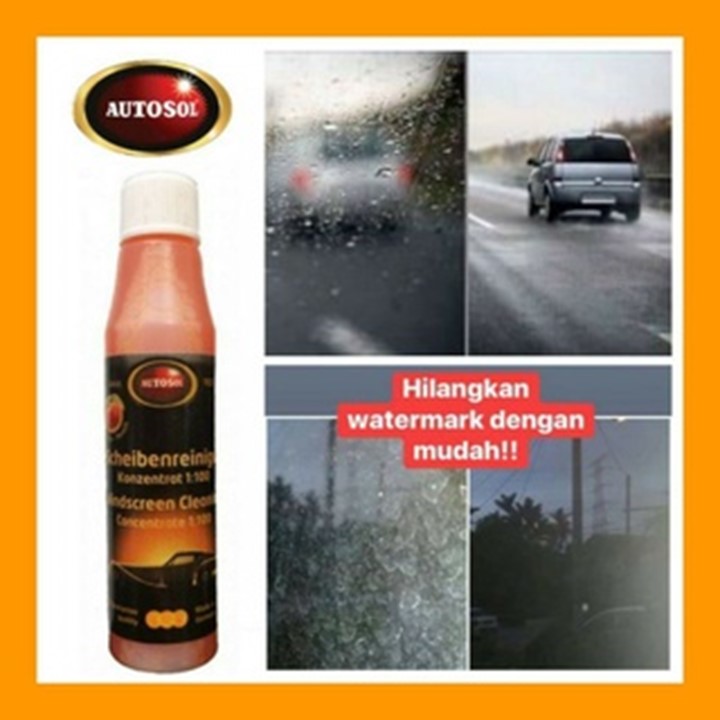 AUTOSOL CAR WINDSCREEN WIPER WASHER CONCENTRATE CLEANER FLUID PEMBERSIH ...