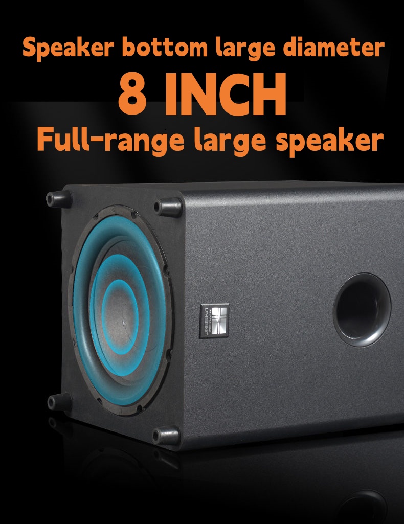 New-Home 8 inch passive subwoofer super bass home theater 10 inch ...