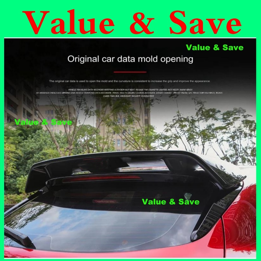 Mazda CX-30 2019 - 2025 Autoexe Rear Roof Spoiler Wing Sports Rear Wing ...