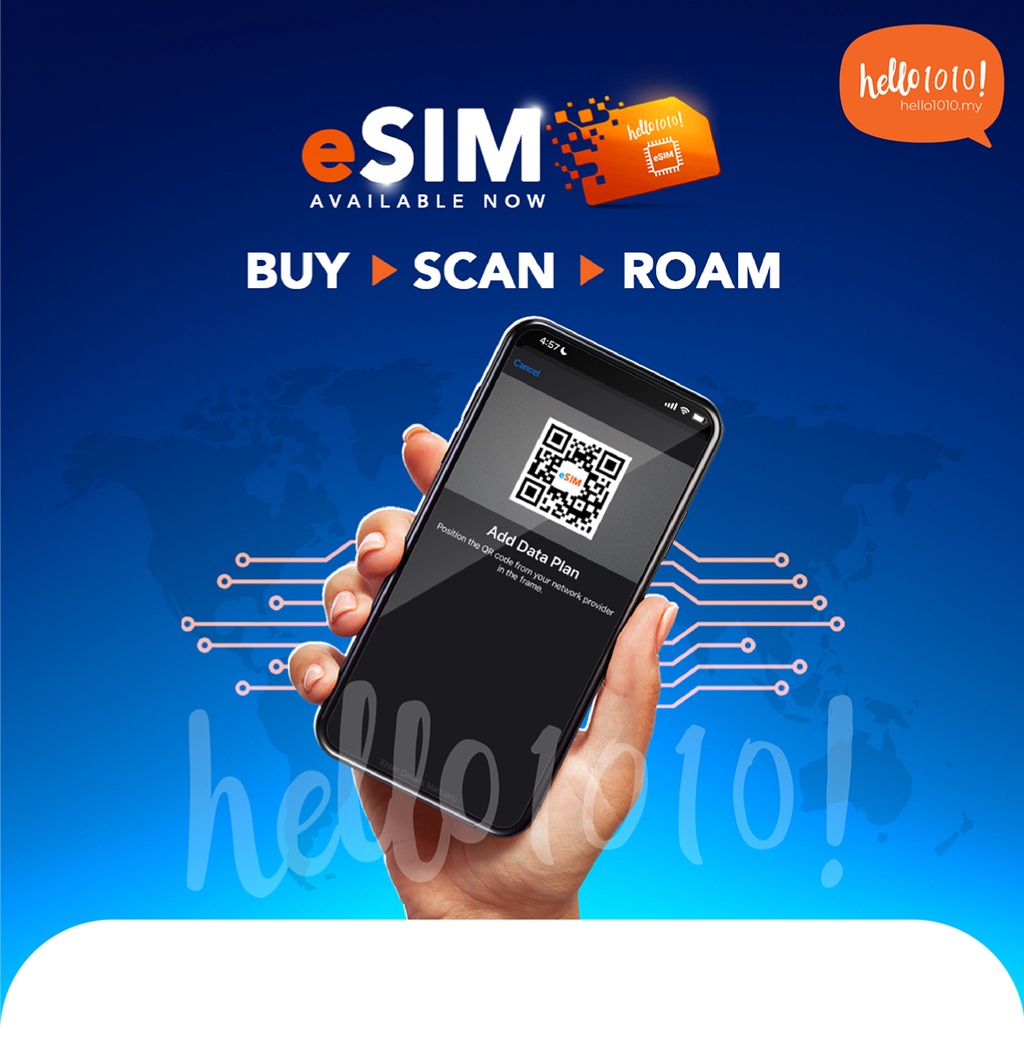 Hello1010 eSIM Philippines (10GB) | Shopee Malaysia