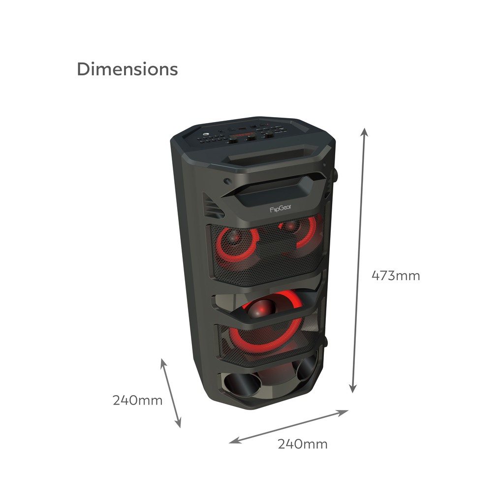 Vinnfier VF Tango Pro 3 WMB DUO TWS Portable Karaoke Bluetooth Speaker & Free 2 Wireless & 1 ...