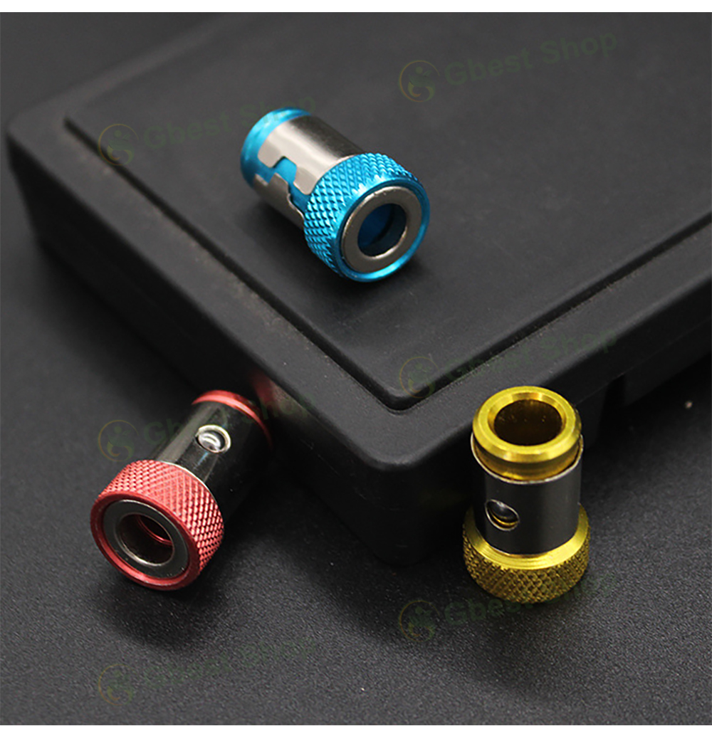 Screwdriver Magnetic Bit Holder Alloy Electric Magnetic Ring Universal ...