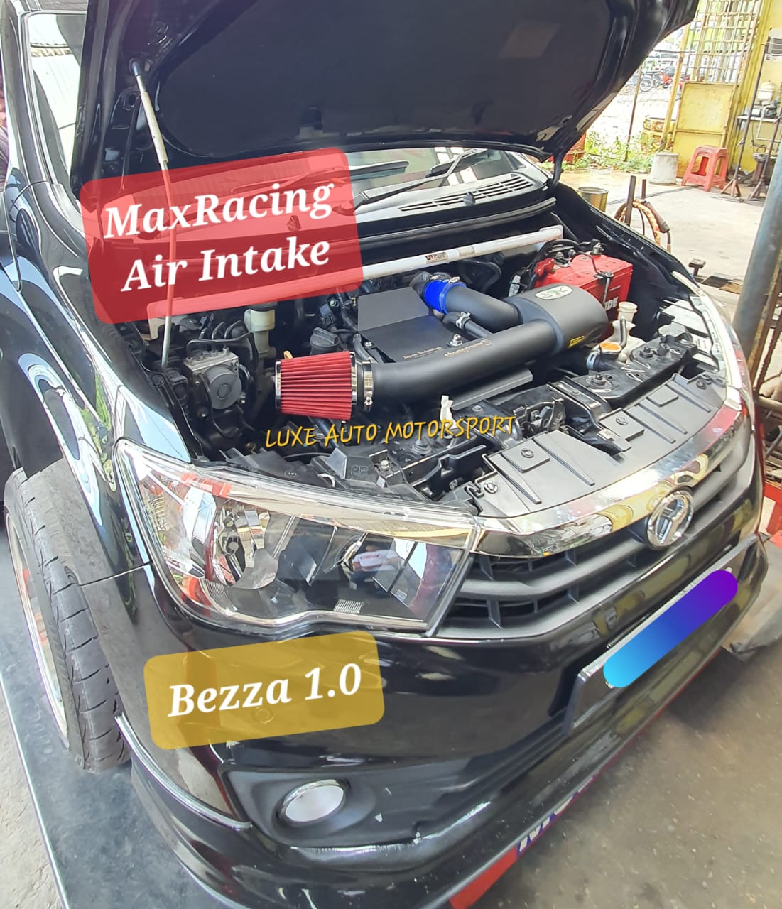 MaxRacing Bezza 1.0L Air Intake System | Shopee Malaysia