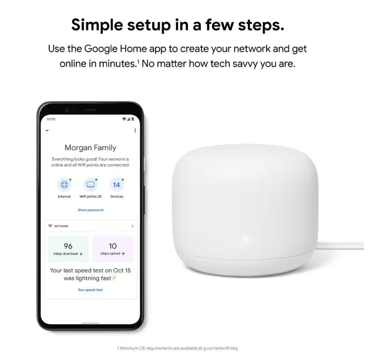Google Nest Wifi Router AC2200 UK Version | Shopee Malaysia