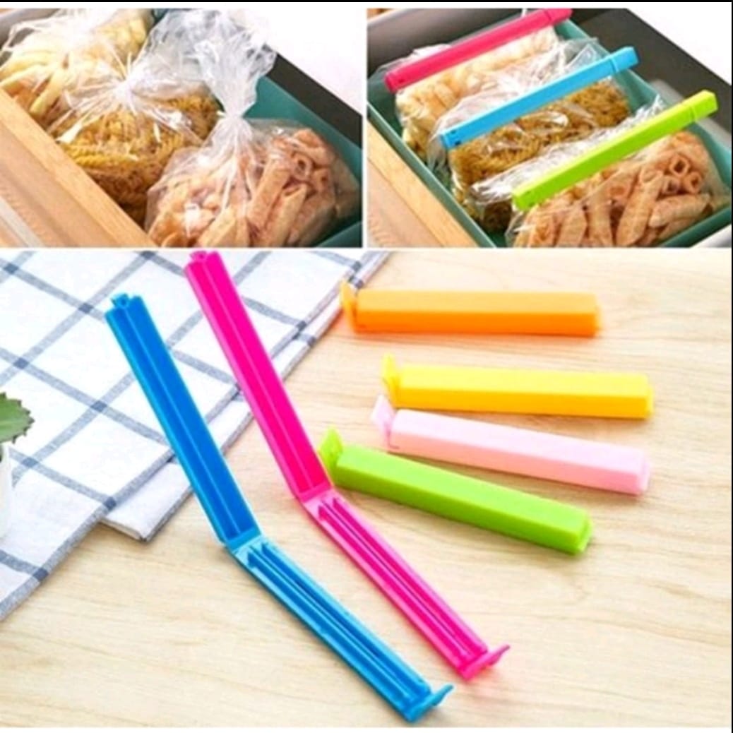 Sealer Clip Food Clip Bag Seal Magic Seal Bag Clipper Penyepit Plastik ...