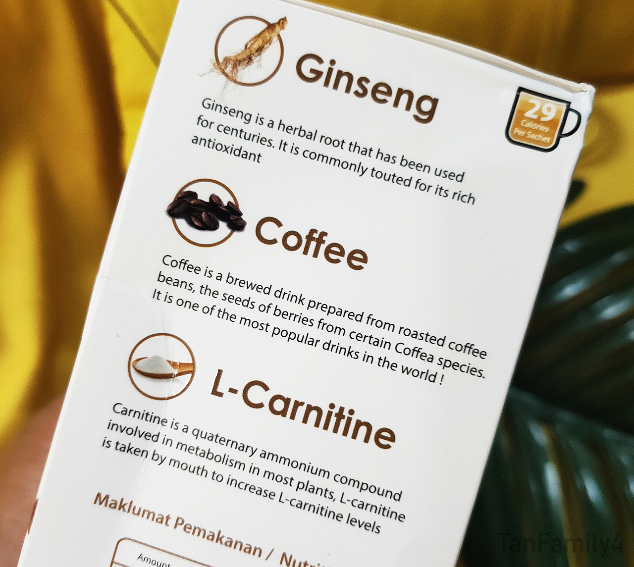 Kitsui Coffee Xslim Shapez (17 sachets x 15g) Ginseng Slimming Energy ...