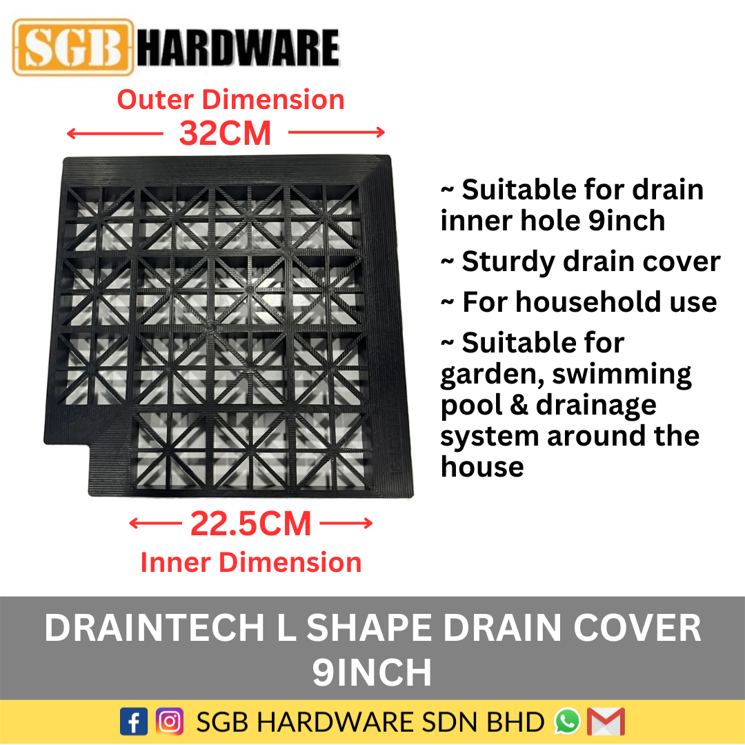 Drain Cover 6" / 8.5" / 9'' Penutup Longkang Standard - Draintech / drain cover MAMPU MILIK ...
