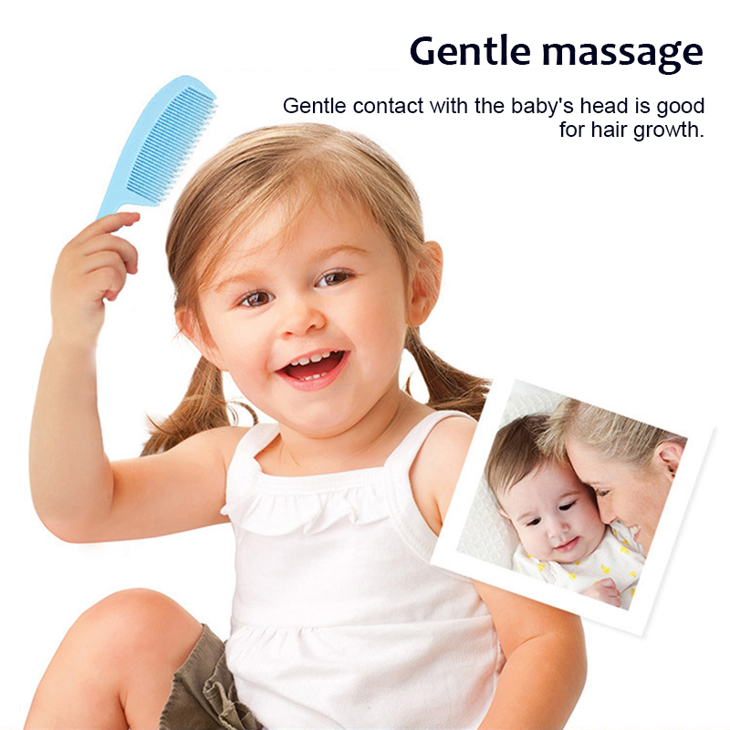 Baby Hair Brush Safety Soft Comb Set Cartoon Cute Kids Comb Grooming Shower Health Care Tools ...