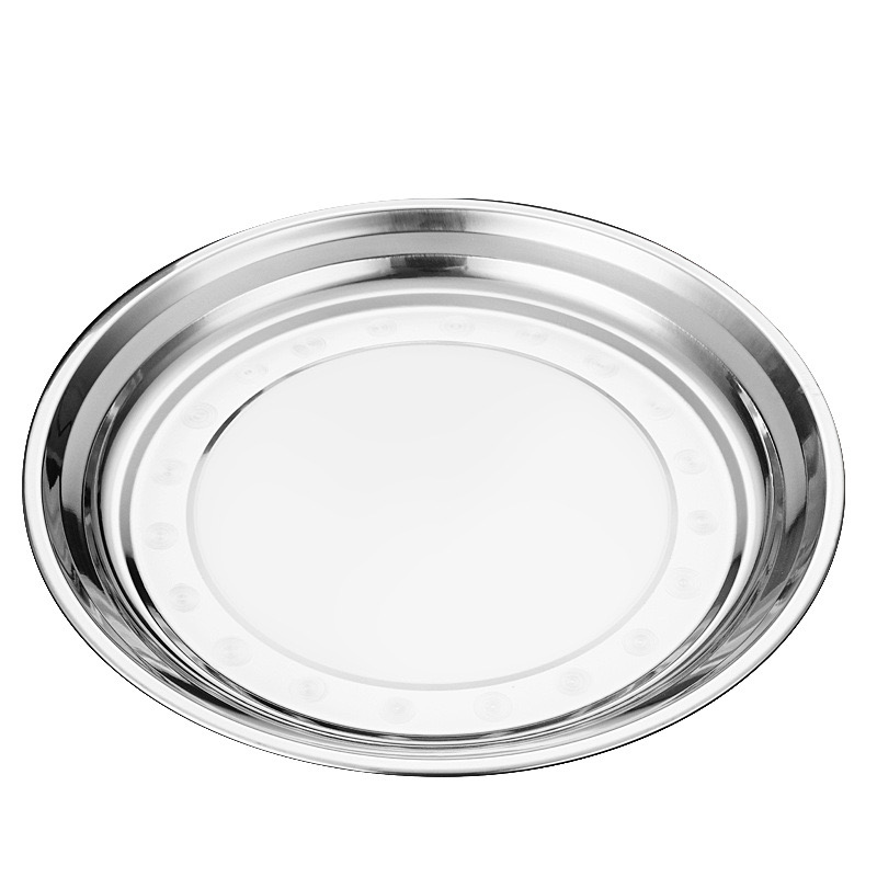 Keluli Tahan Karat Pinggan Bulat Gred Makanan / Stainless Steel Round ...