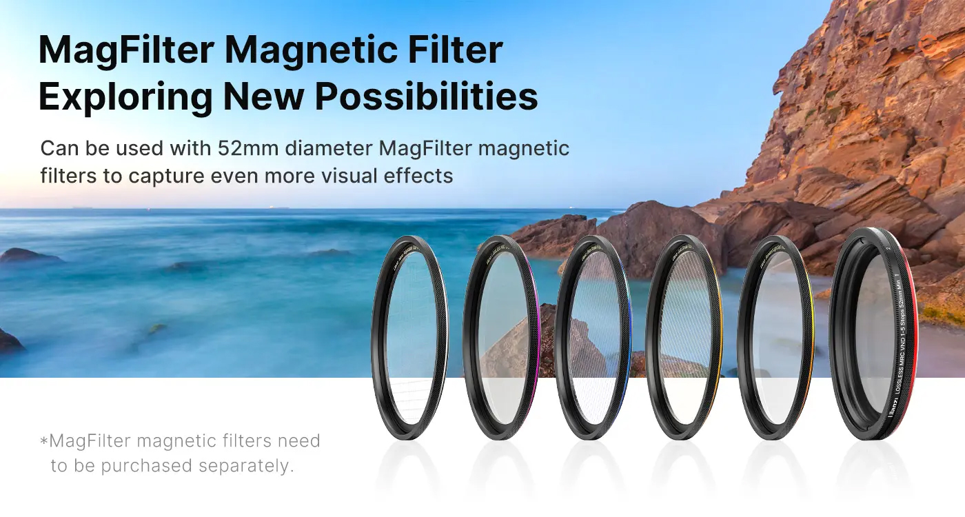 Ulanzi HP-013 52mm MagFilter Magnetic Filter Adapter Ring for ...