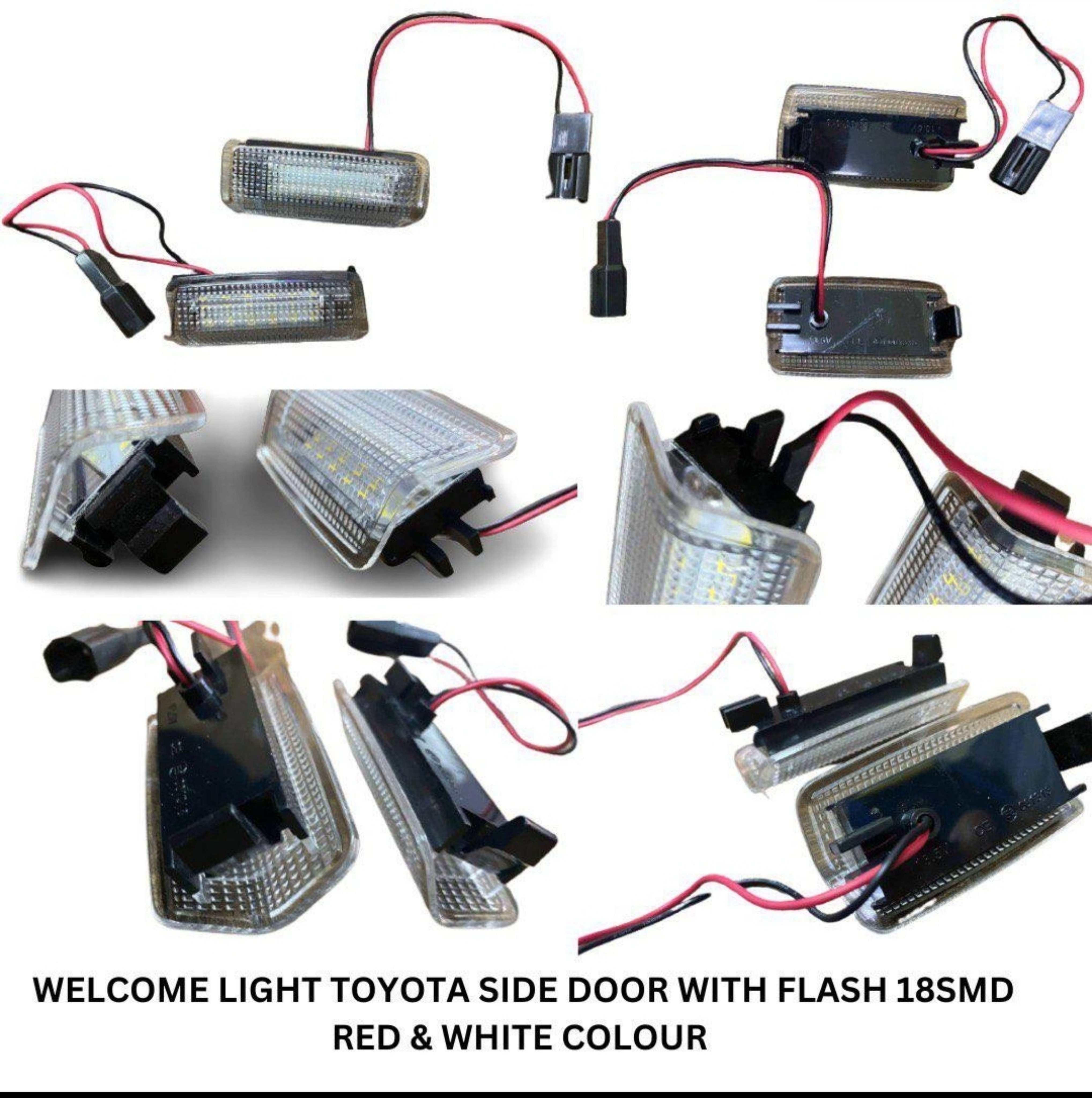 [2PCS] TOYOTA HILUX VIGO REVO ROGUE ROCCO SIDE DOOR LIGHT WELCOME LIGHT ...