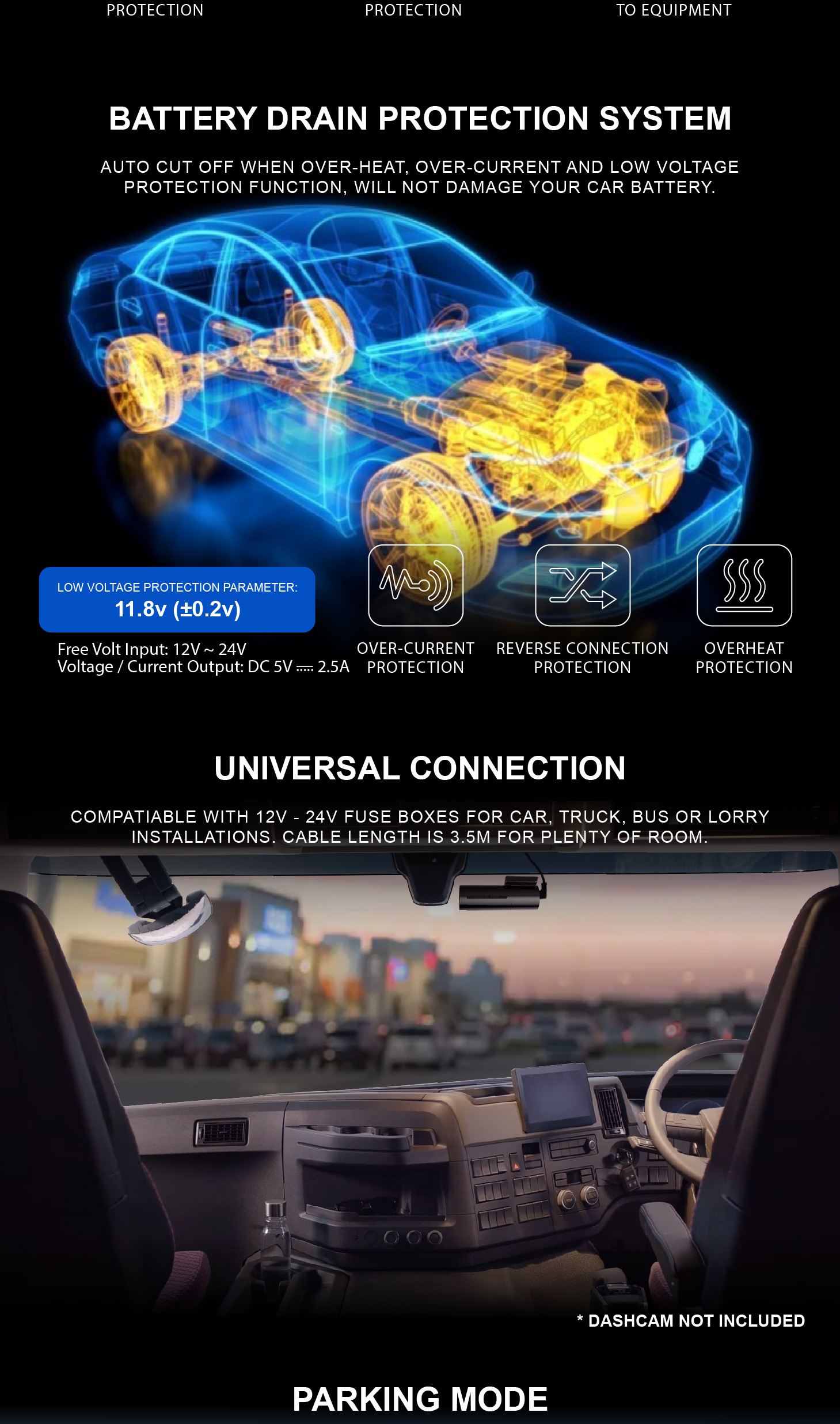 AZDOME OBD Hardwire Kit | Shopee Malaysia