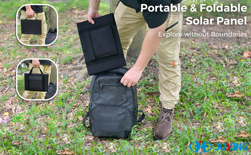 Foldable Solar Panel 90W Portable Solar Panels with 5V USB and 18V DC ...