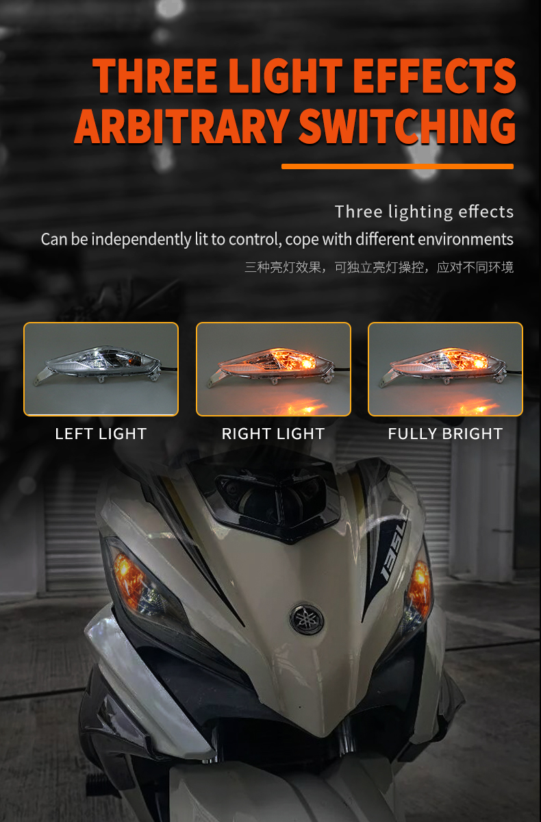 LC135 V4-V7 Signal Light 135LC V4 V5 V6 V7 Indicator Signal Depan Front Rear Lampu Dada Tinted ...