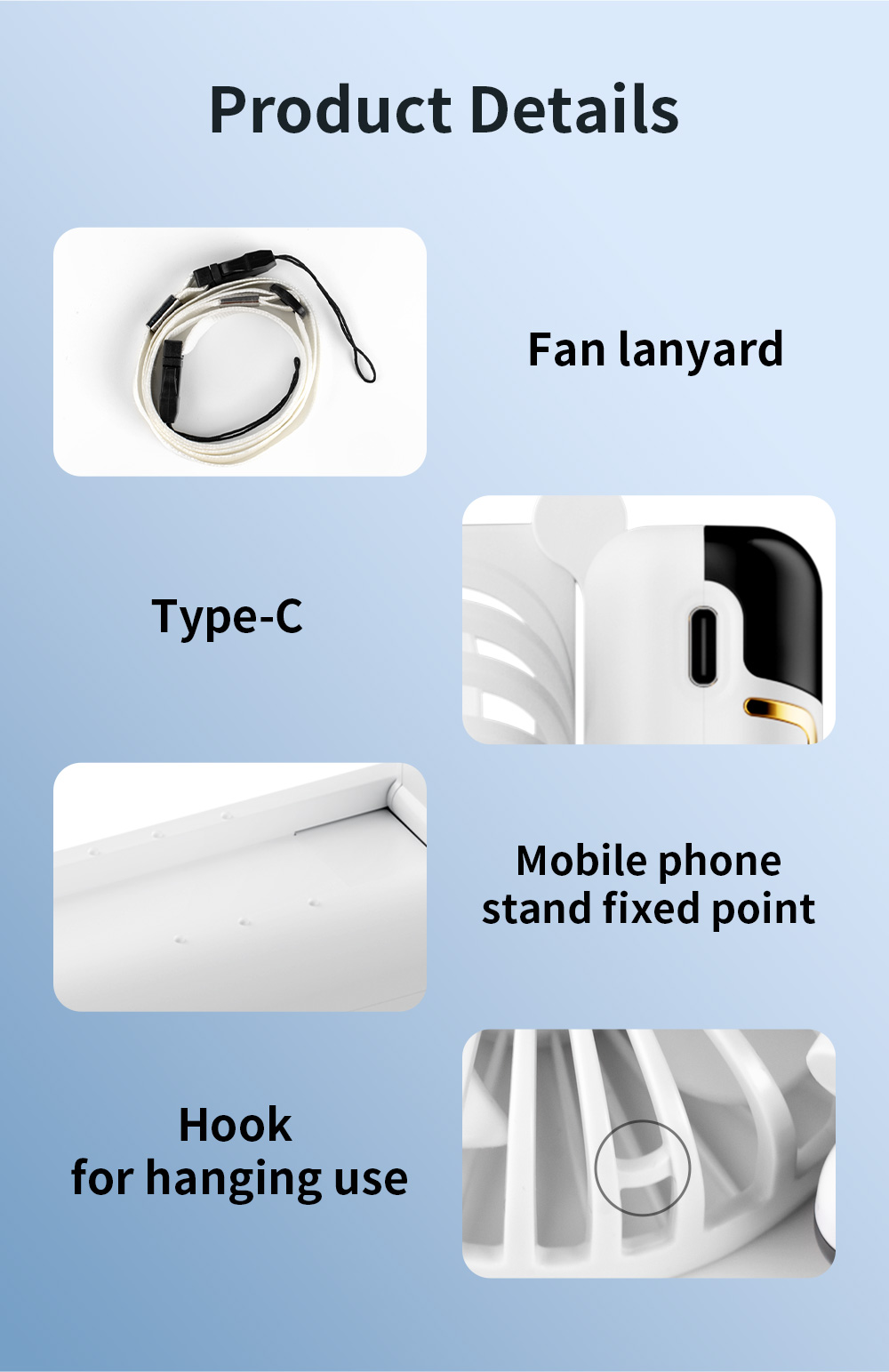 Simplus Multi-functional Portable Mini USB Cooling Fan | Rechargeable ...