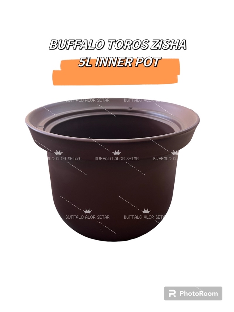READY STOCK BUFFALO TOROS 5L ZISHA STEWPOT 牛头牌紫砂锅 | Shopee Malaysia