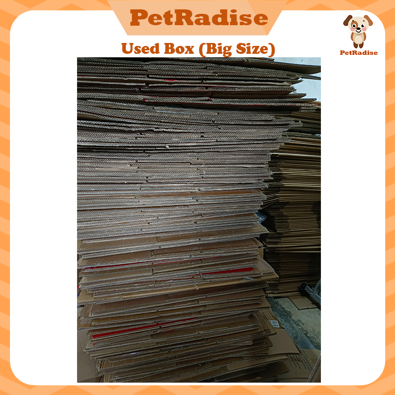 Used Big Size Carton Box Double Layers Paper Box Thick Packing Box ...