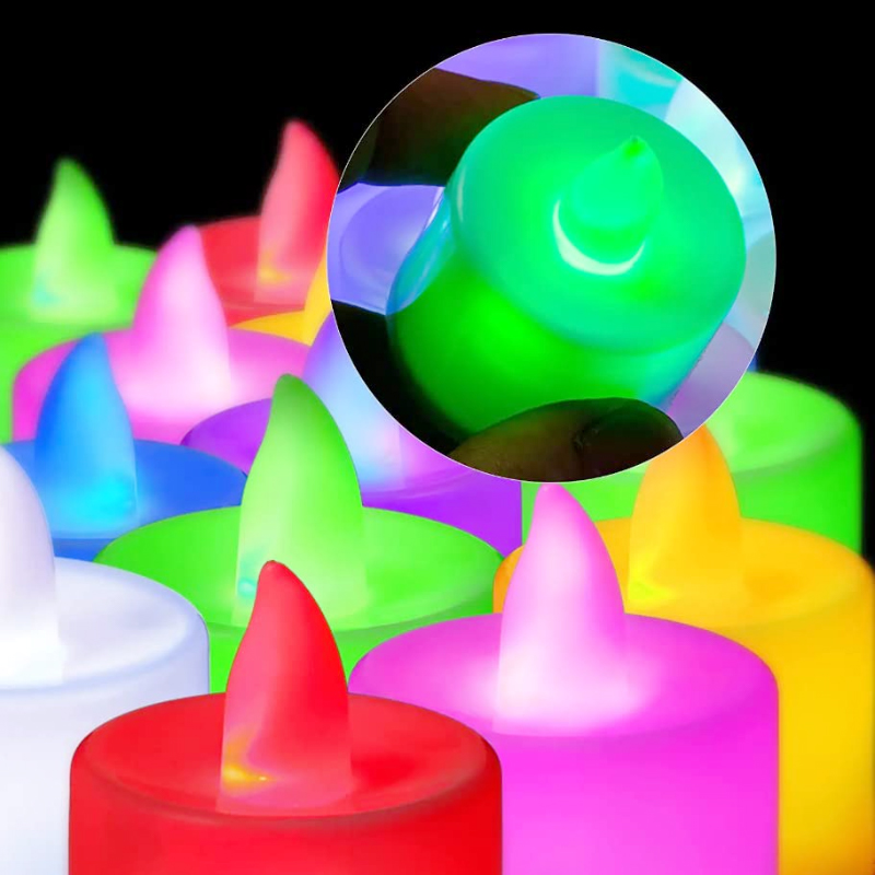 𝗦𝗠𝗢𝗞𝗘𝗟𝗘𝗦𝗦 》Lampu Hiasan Raya LED Candle Flameless Decoration Battery ...