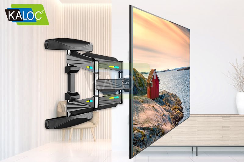 KALOC X6 40"-85" Extra Large & Heavy Duty SLIM Full Motion Adjustable ...