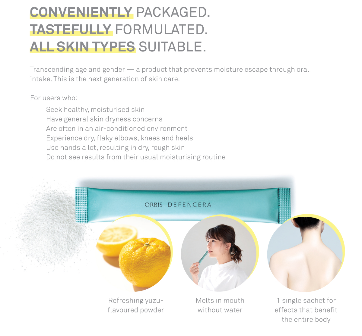 ORBIS Defencera Peach (1.5g x 30's) | Shopee Malaysia