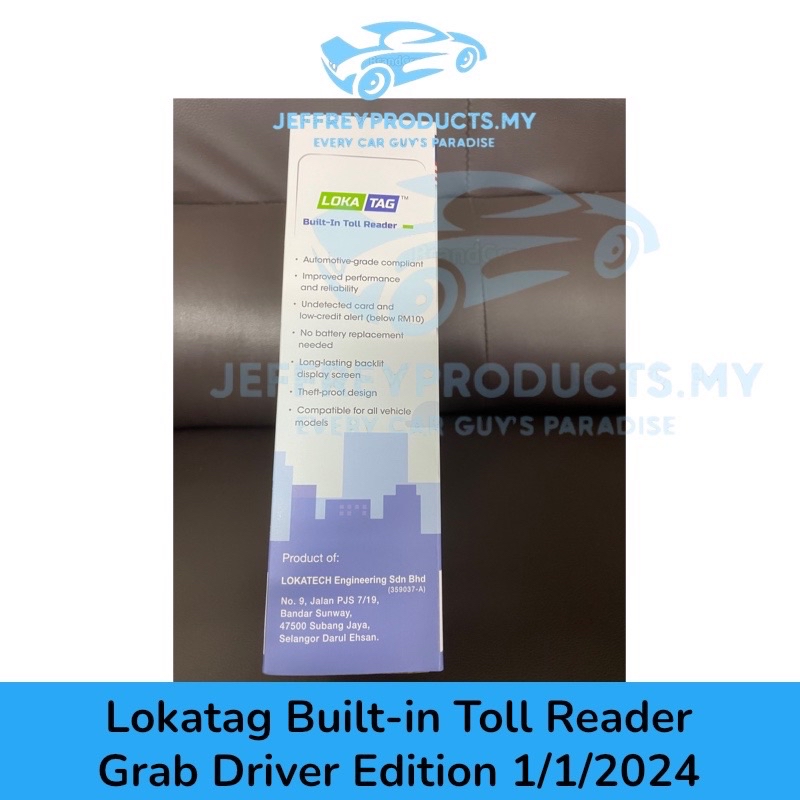 Lokatag Built-in Toll Reader With Balance Credit Reader ( Universal ...