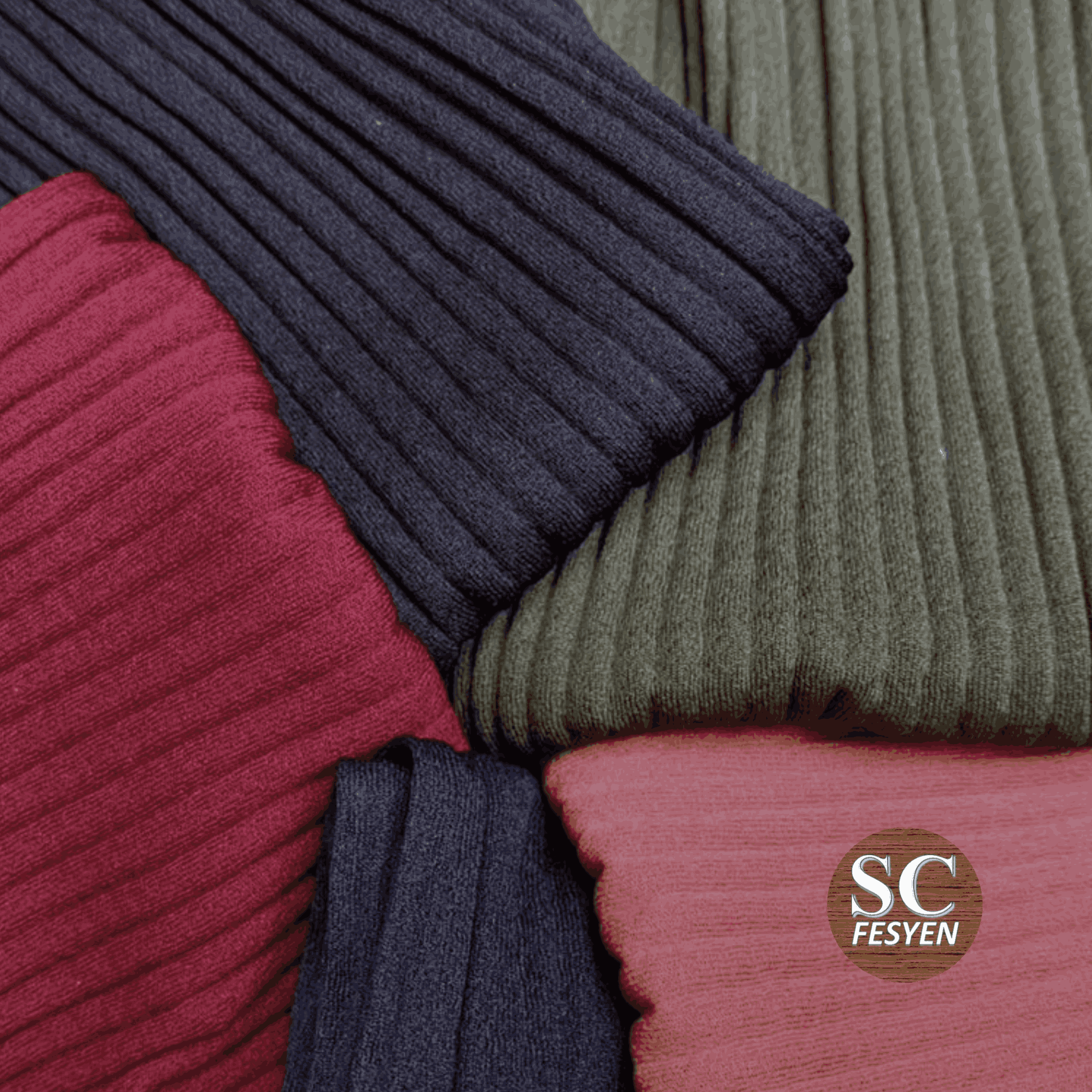 SC Kid Wear Kain Skirt Plain Pleated Mermaid Ikan Duyung Budak ...