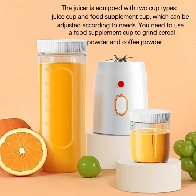 Portable Juicer Blender Mixer 10 Blade Mini Juice Fruit Extractors ...