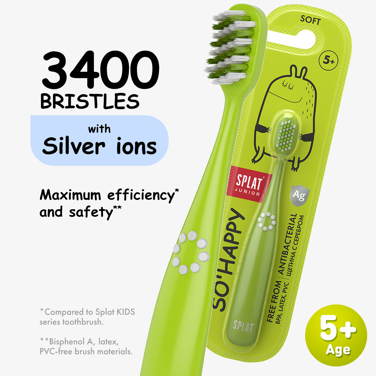 SPLAT JUNIOR Toothbrush (Soft) | Shopee Malaysia