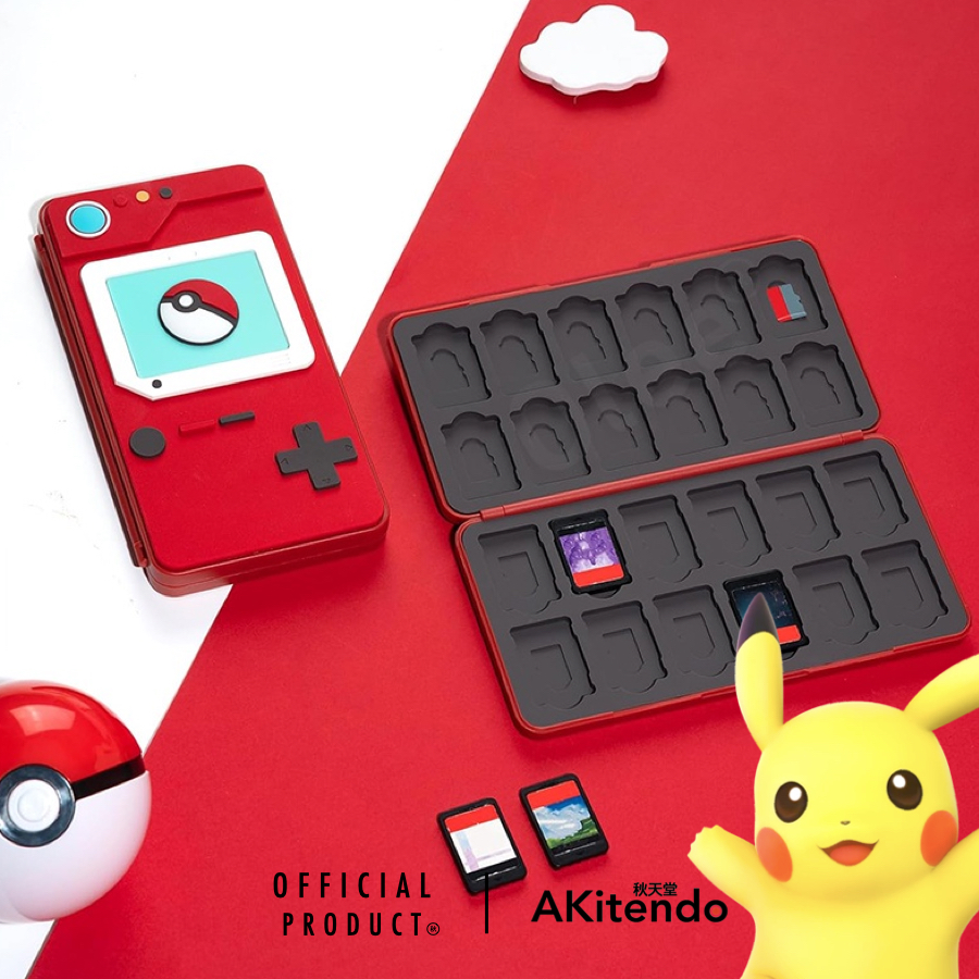 Pokedex Nintendo Switch Game Card Case Storage 24 In 1 | Shopee Malaysia