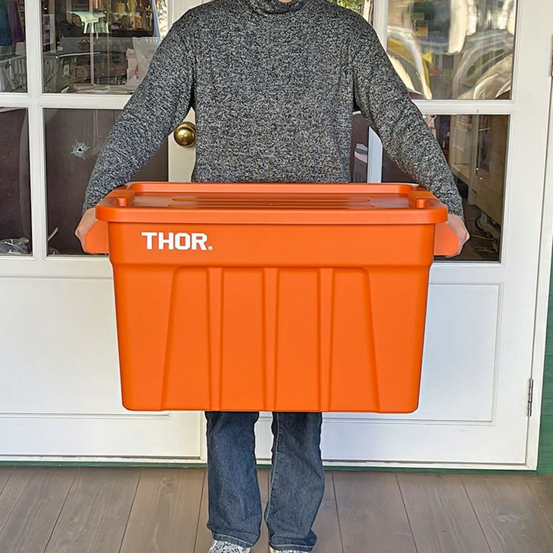 THOR Storage Box with Lid - 75L Large Capacity Stackable Storage ...