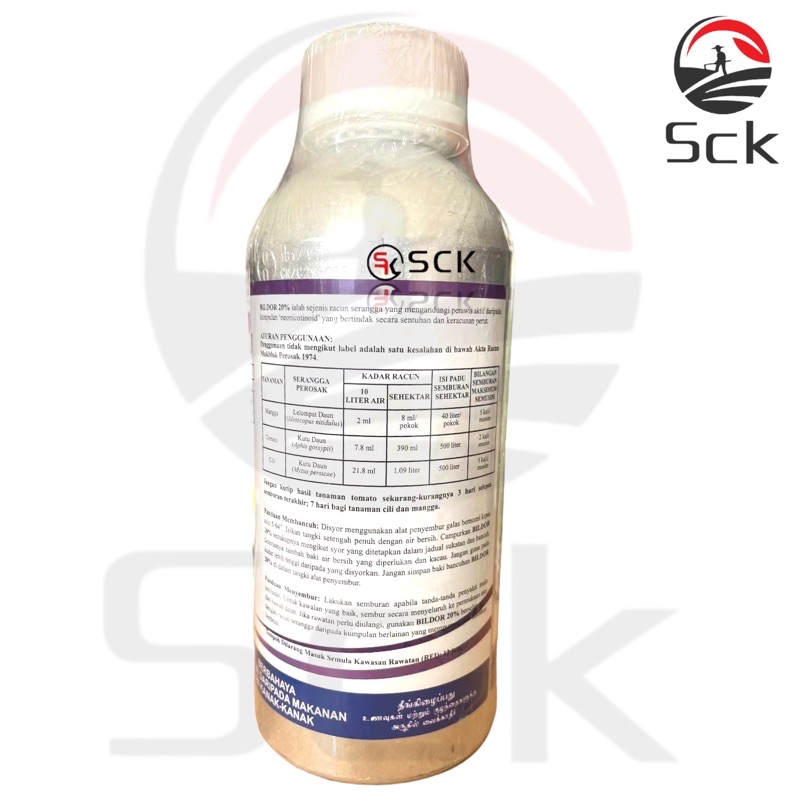 BILDOR 20% 1Liter/Racun serangga confidor/Imidacloprid 20%/Sama dgn ...