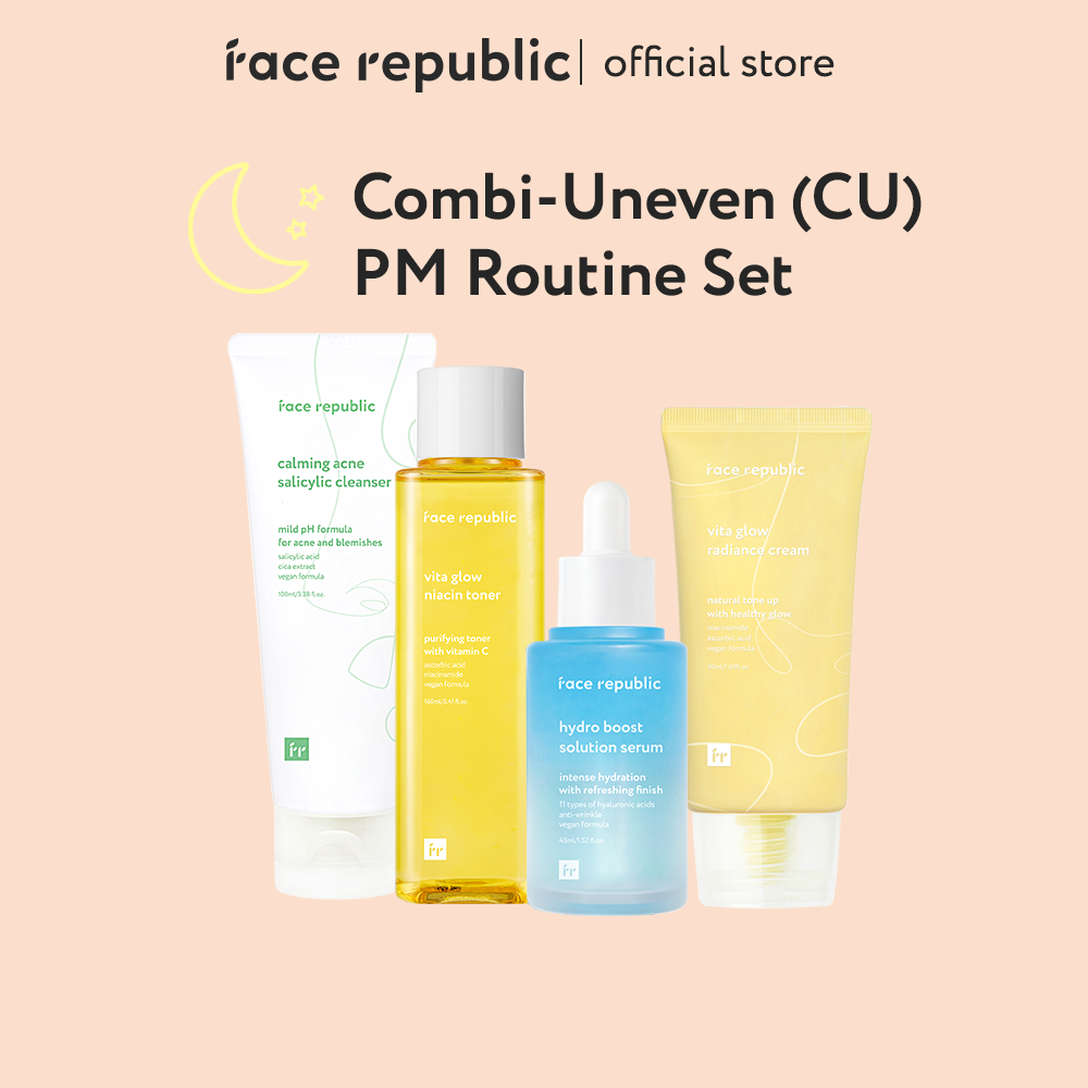 Face Republic Combination-Uneven Routine Set | Shopee Malaysia