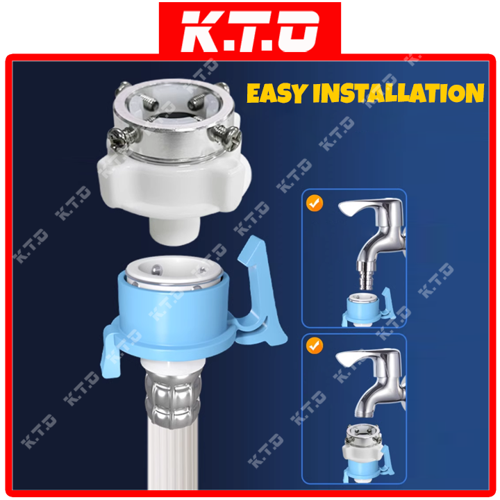 Flexible Washing Machine Inlet With Joint Connector Inlet Adapter Pipe ...