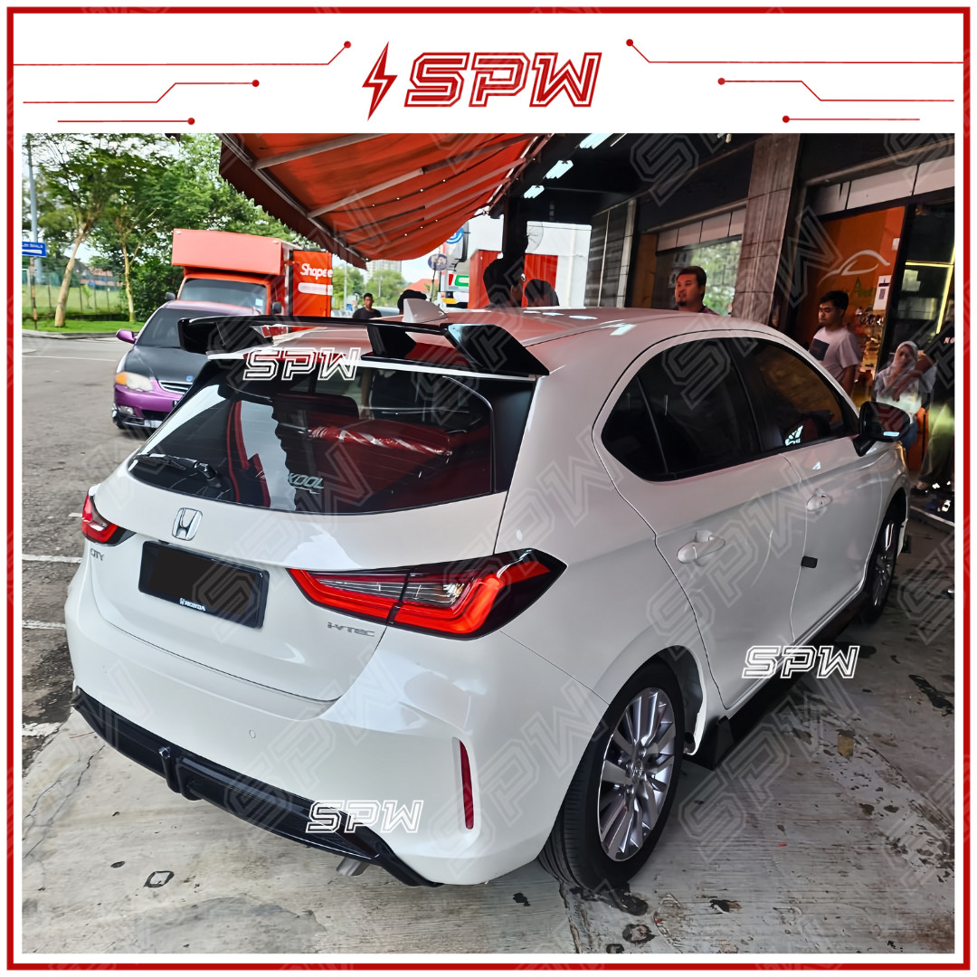 Honda City Hatchback (2020-2025) AMG Spoiler Rear Bumper Spoiler Lip HB Lips GN5 GN6 GN7 ABS ...