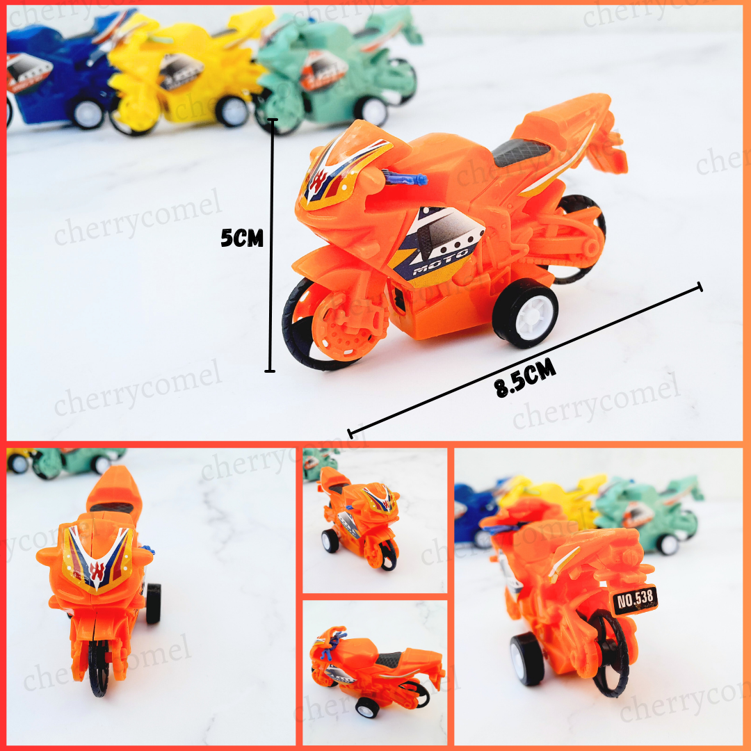 Superbike Pull Back Toy Vehicle Motorbike Toys Motorcycle Mainan Motor ...