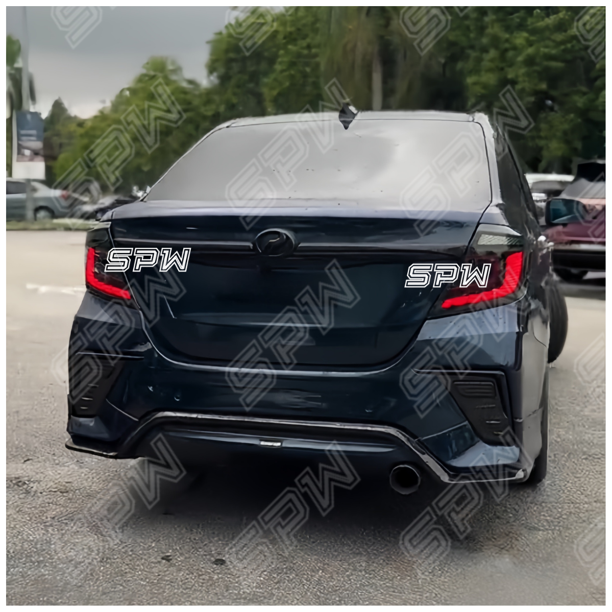 Perodua Bezza (2016-2025) V2 Dragon Scale Tail Lamp Tail Light LED ...