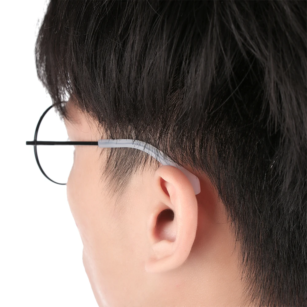 Thin Frame Glasses Ear Hook Anti Slip Silicone for Sport Spectacles ...