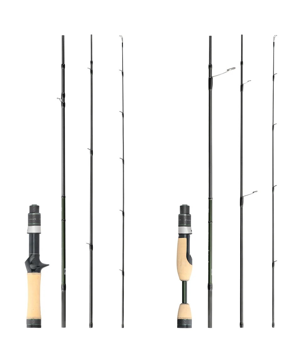 Tsurinoya Malaysia INTRUDER 4pcs Joran UL Travel Spinning/BC Rod **FUJI ...