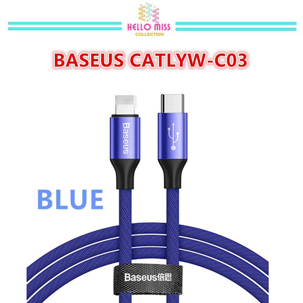 BASEUS Yiven Series Type-C to IPH/IPD Cable - 1 METER | Shopee Malaysia